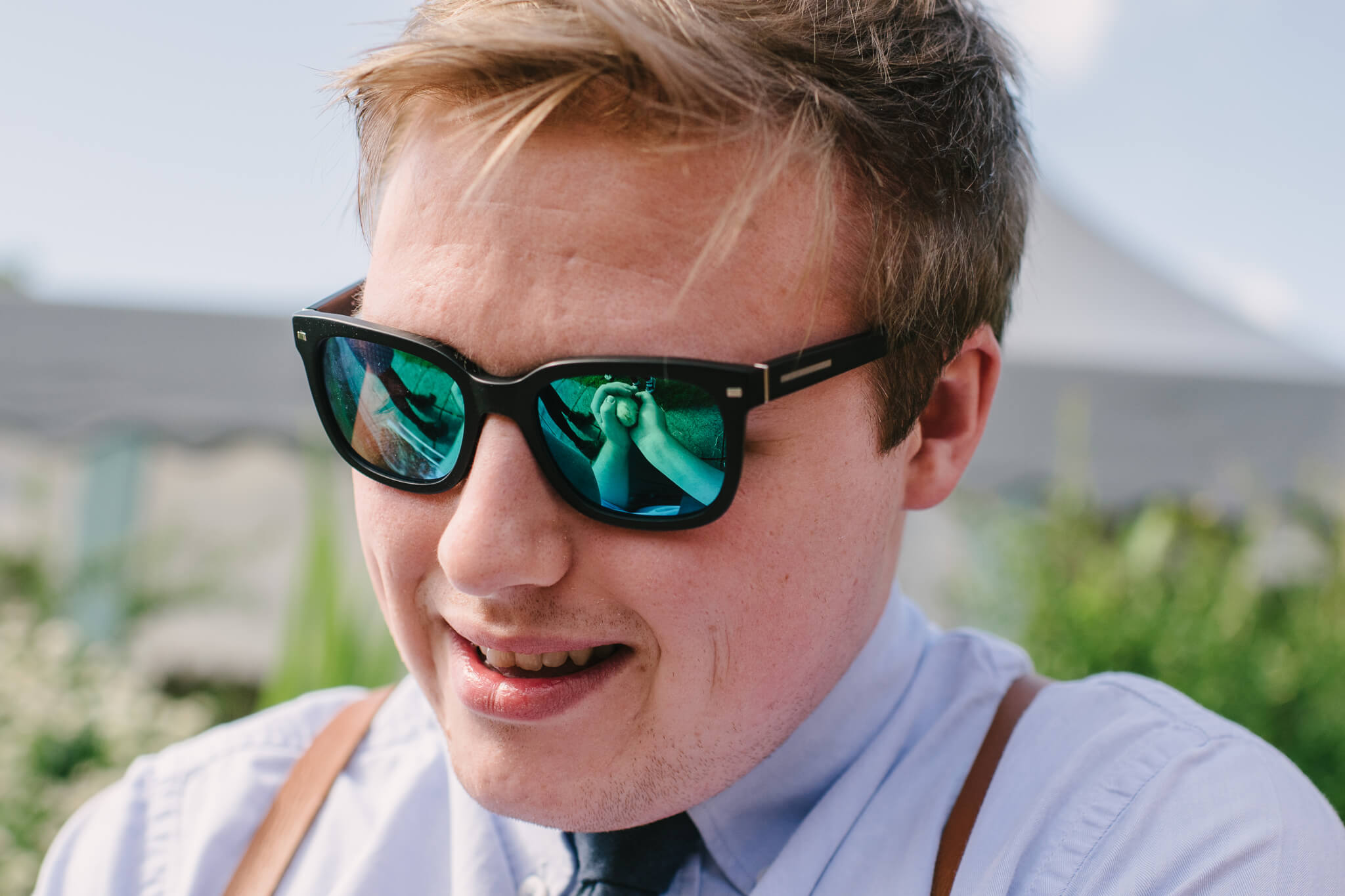 From Color Powder to Water Balloons: Brett & Ray's Epic Wedding Day ...