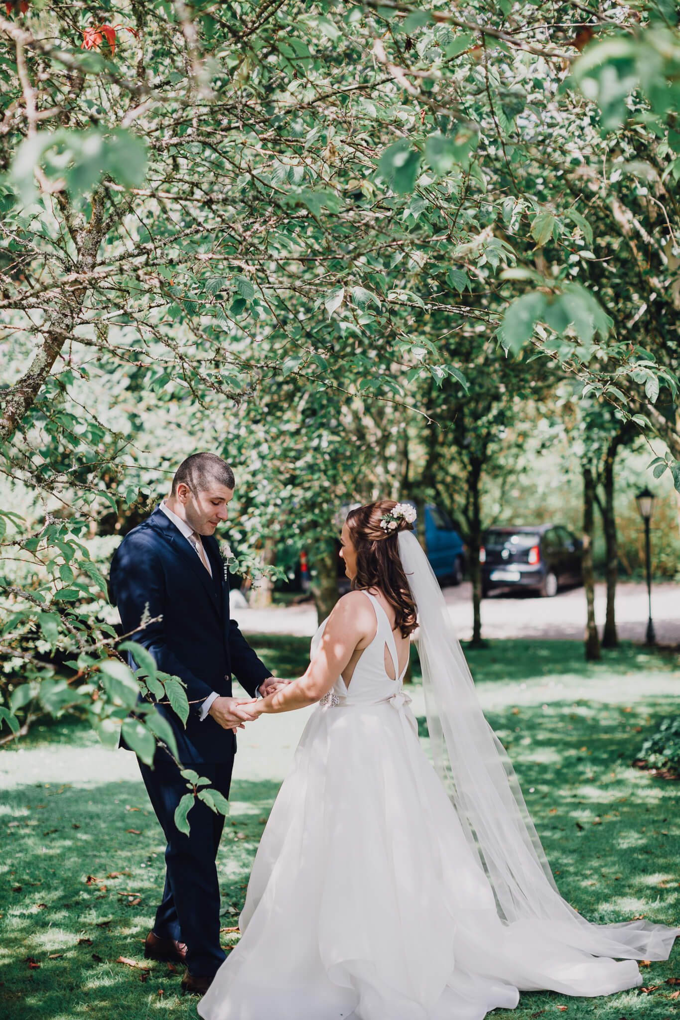 Sam & Benji: STUNNING Cliffs and Ruins Wedding with Blush & Peach ...