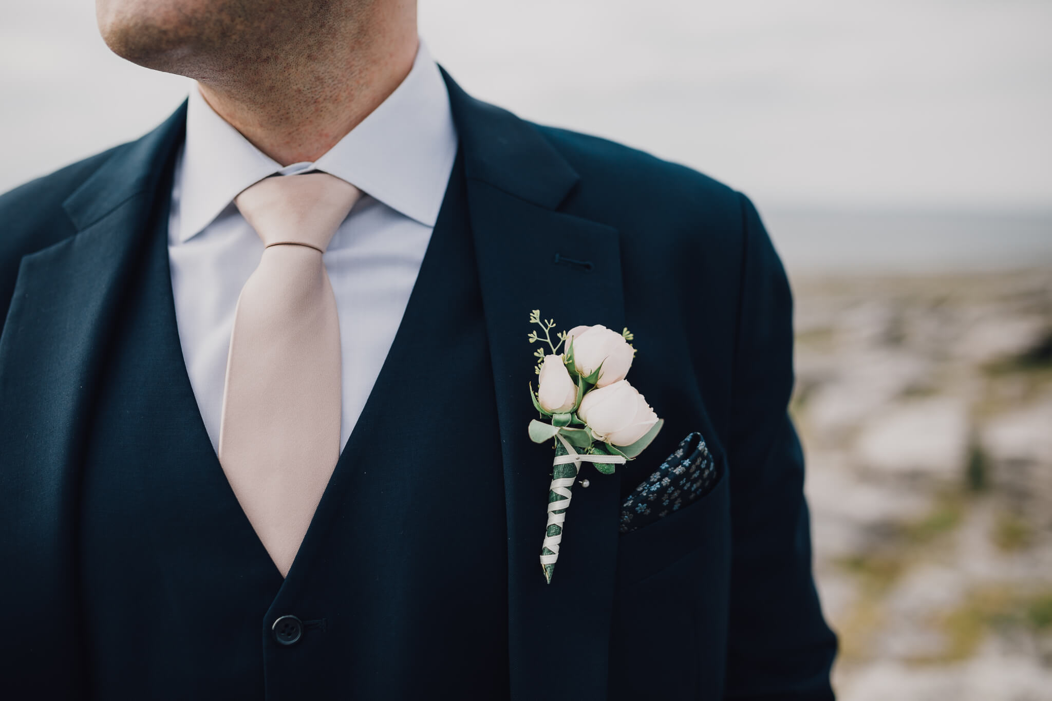 Sam & Benji: STUNNING Cliffs and Ruins Wedding with Blush & Peach ...