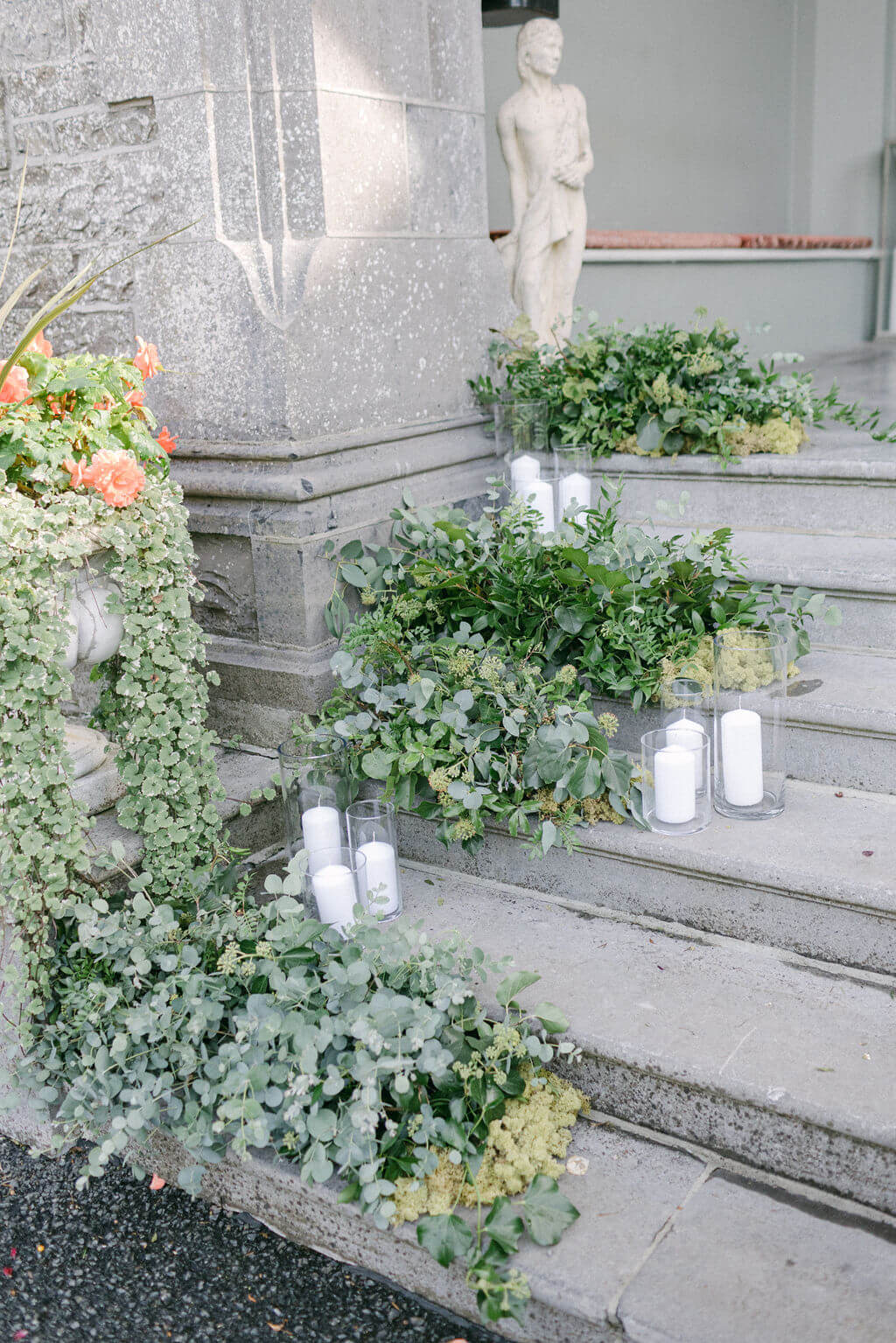 Featured Wedding 2021 | Alia & Brian: Classically Elegant blush/white ...