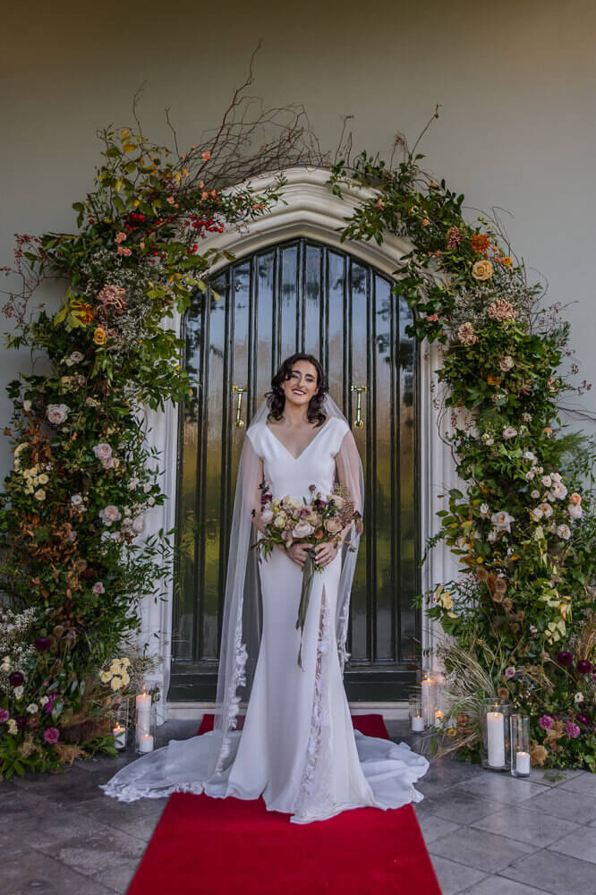 Featured Wedding 2022 | Bridget & Matt: Elegant Autumn Castle Wedding ...